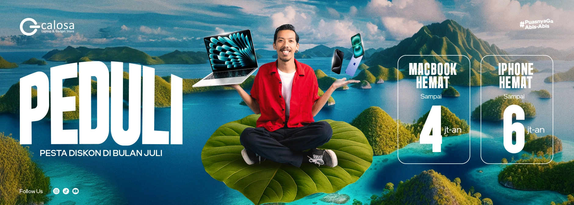 Calosa Laptop & Gadget Store Terlengkap Termurah Terbesar