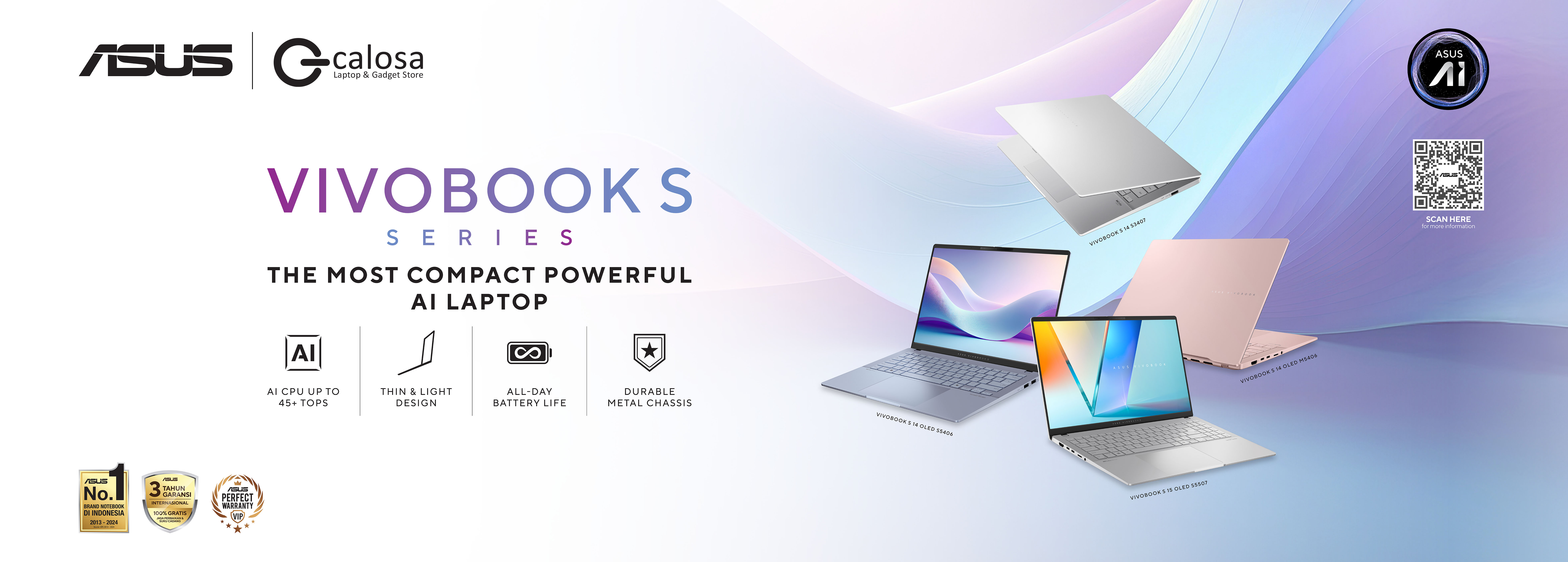 Calosa Laptop & Gadget Store Terlengkap Termurah Terbesar