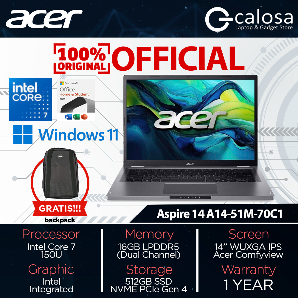 Calosa Laptop & Gadget Store Terlengkap Termurah Terbesar