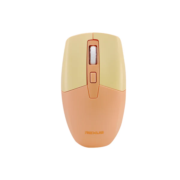 Mouse Rexus Wireless Office Silent Q50 - PINK - CALOSA STORE