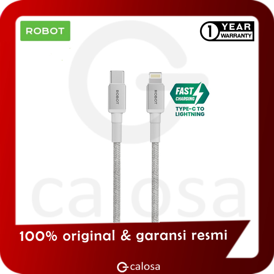 DATA CABLE ROBOT RSCL120 WHITE - CALOSA STORE